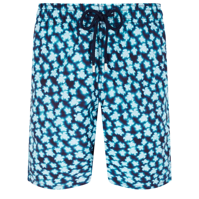 Unique, Meilun Meihuan Vilebrequin Men Long Swim Trunks Blurred Turtles ...